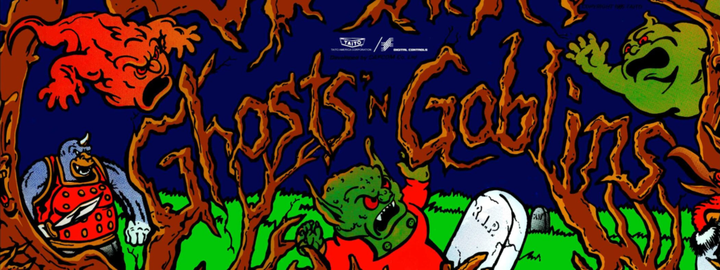 The Haunted Hoard: Ghosts 'n Goblins (Arcade) - The Game Hoard